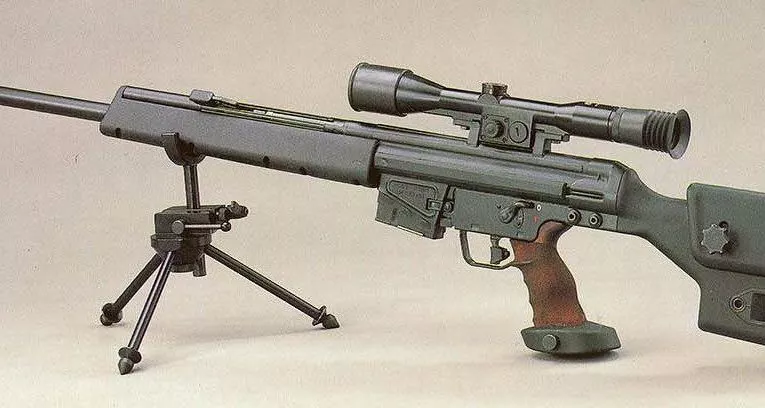 Heckler & Koch PSG1: el fusil semiautomático más preciso del mundo ...